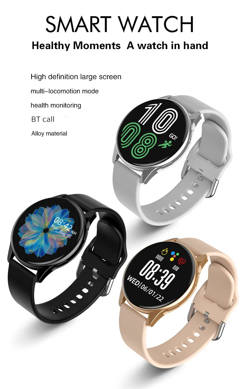 High Quality T2pro 1.28inch Round Screen Android With Wifi And Sim Card ...