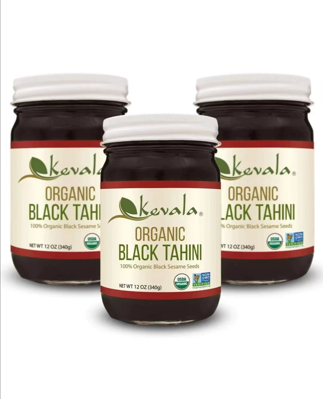 Premium Tahini Jar Labels Gourmet Sesame Paste Labels Custom Tahini ...