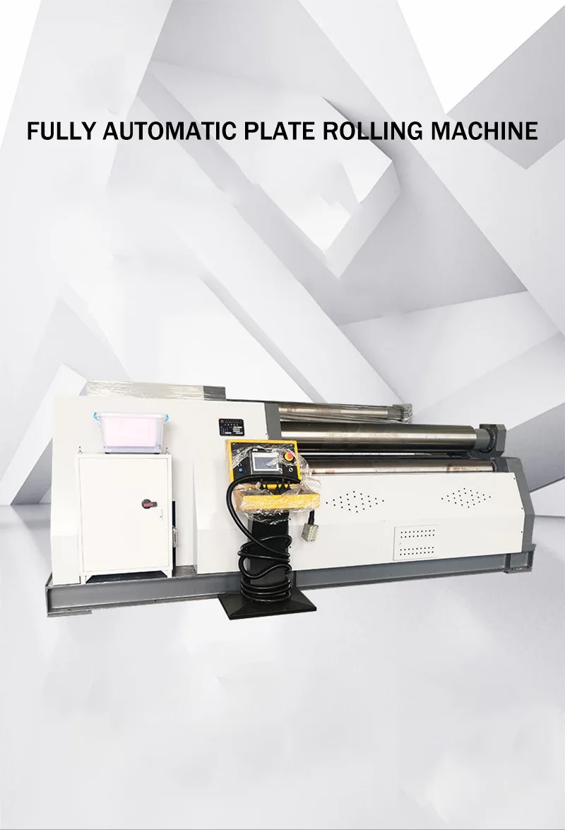 Automatic 4 Roller Hydraulic Rolling Machine Cnc Plate Sheet Metal ...
