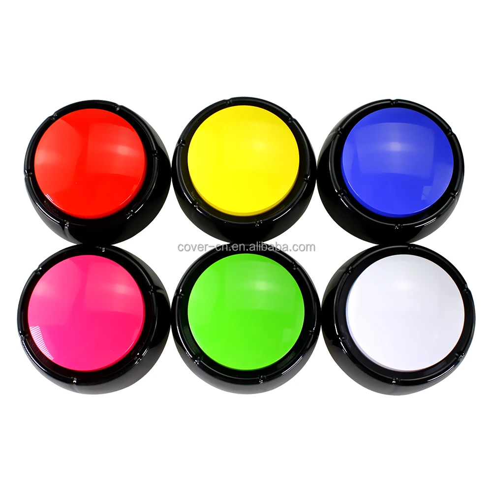 OEM 30-Second Recordable Sound Button Custom Voice LED Dog and Cat ...