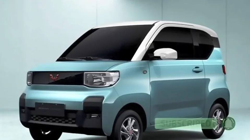 Hot Sale 2024 Wuling Mini Ev Car Hongguang Macaron 170km/215km 4 Wheel Mini Electric Car For ...
