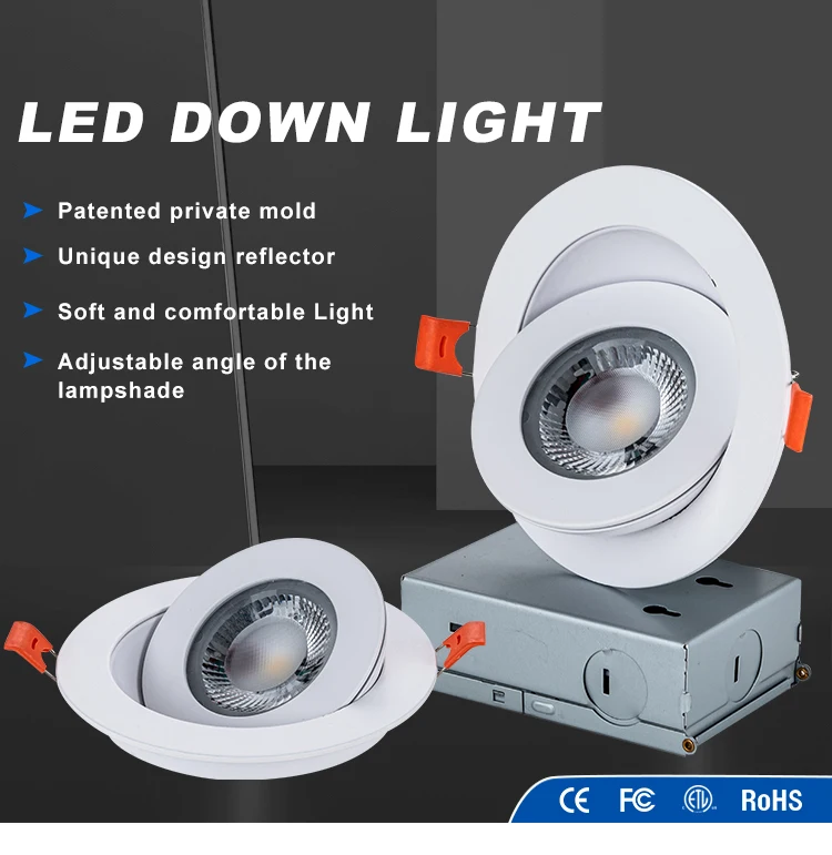 5cct Led Small Downlight Commercial Led Down Light Led Panel Light ...