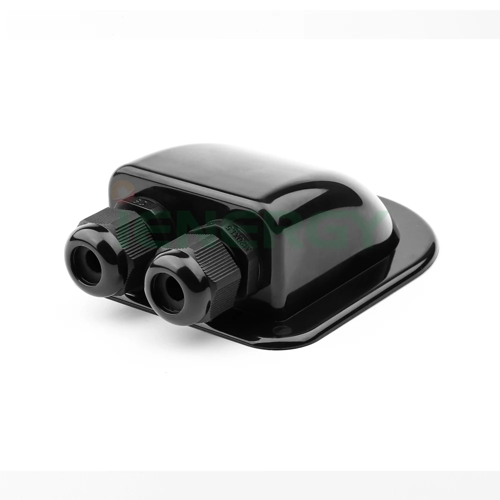 ABS Dual Hole Cable Entry House for Solar RV & Marine