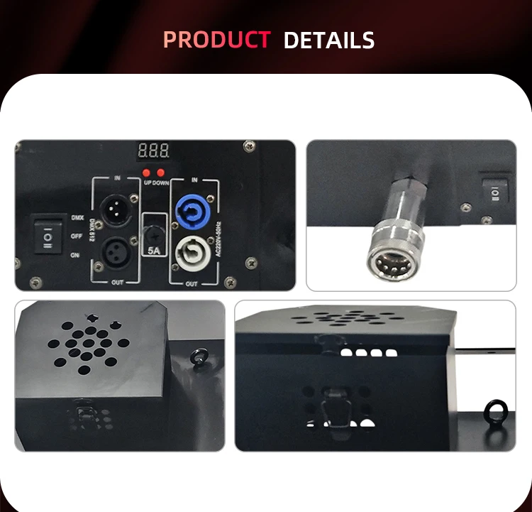 SITERUI SFX 50W Snowstorm Confetti Machine - DMX Control