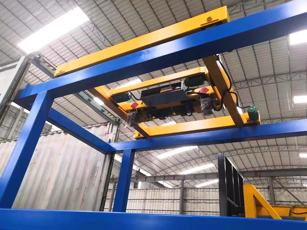 Loading And Unloading System Equipment For Heavy-duty Cargo Such As ...