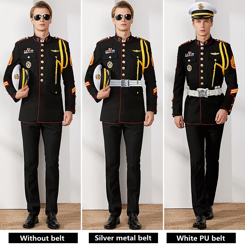 Men's Security Guard Dress Suit Uniform - in-Stock Items
