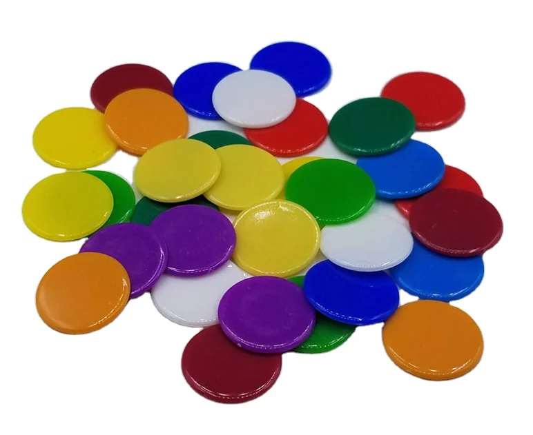 Small Plastic Learning Counters Disks Chip Counting Discs Markers for ...