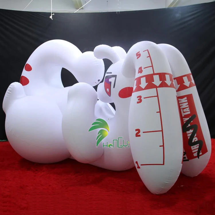 Giant Inflatable Custom Cartoon Bunny Belly Doll Anime Toy
