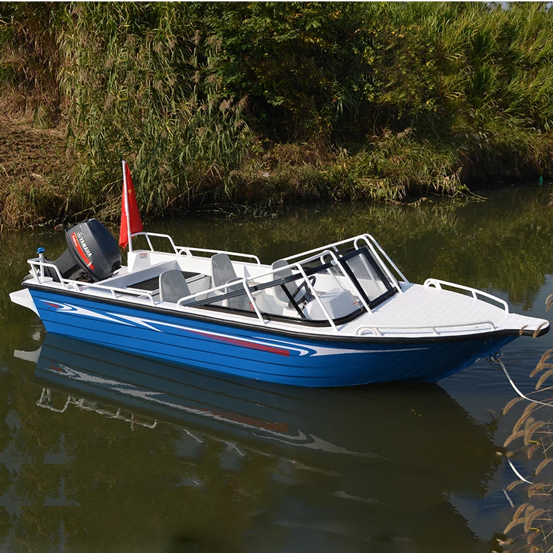 AL450 18ft Aluminum alloy China Boat Factory Luxury Yacht for speed ...