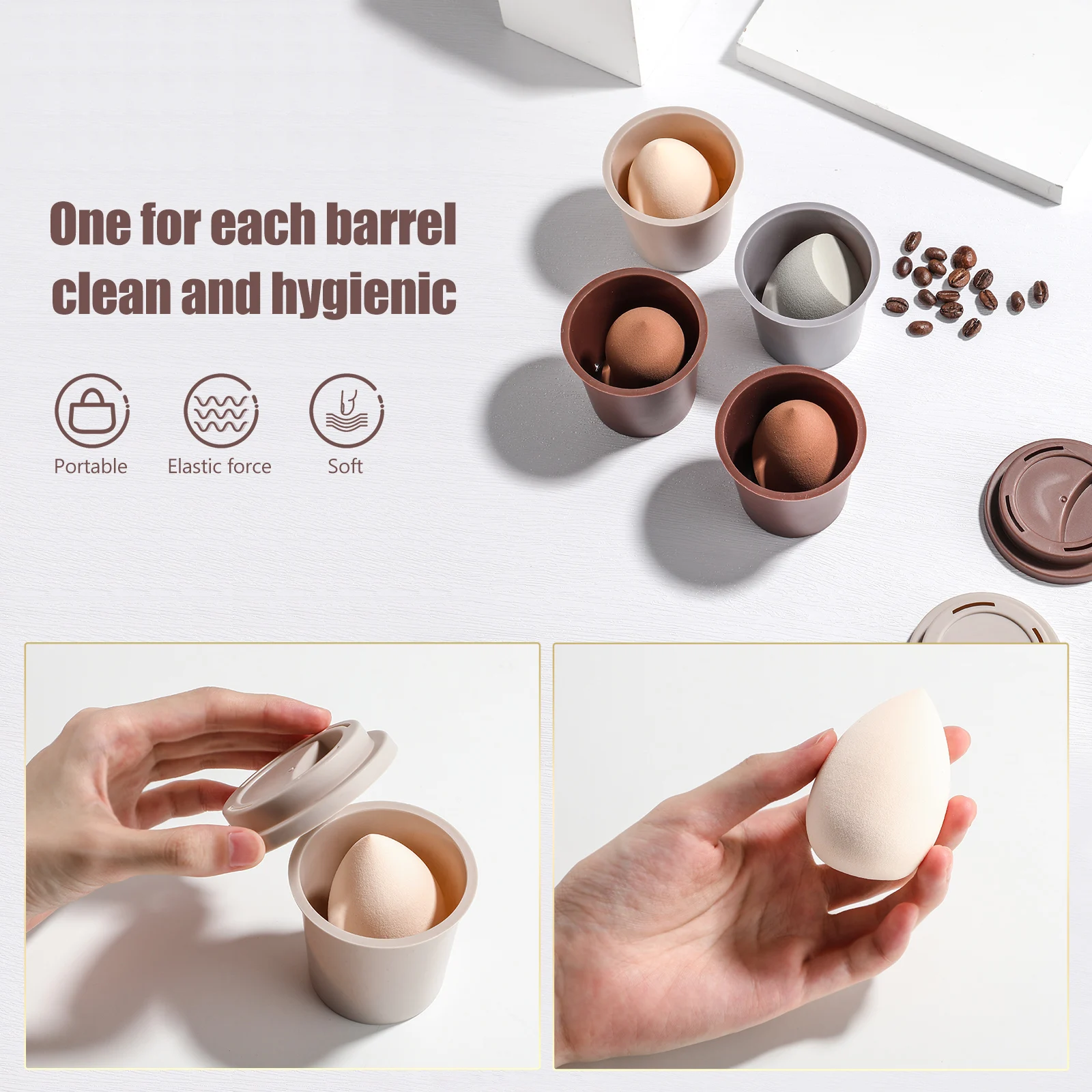 Wholesale Latex Free Vegan Beauty Sponge Blender Powder Liquid Cream ...