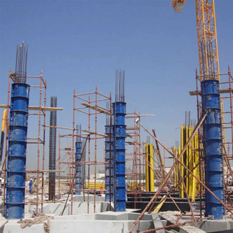 Building Concrete Reusable Steel Column Formwork for Sale