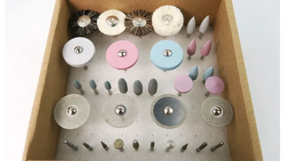 Dental Lab Burs For Ceramics Porcelain Grinding And Polishing Bur Kit ...