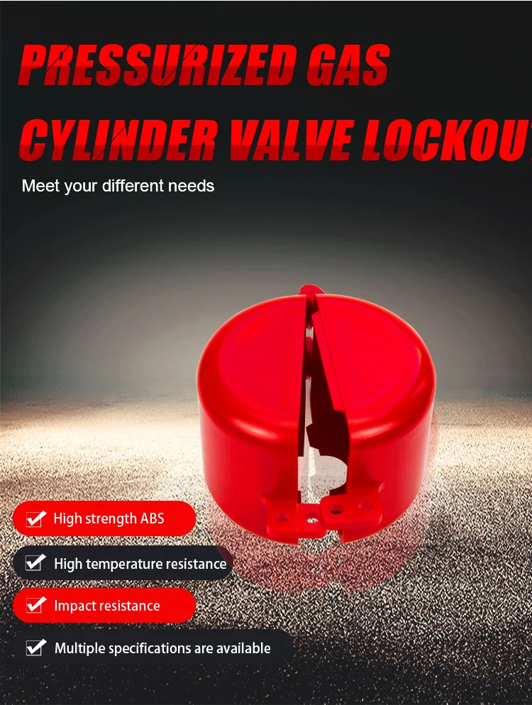 BD-8251 Pressurized Gas Cylinder Valve Lockout - Secure & Reliable