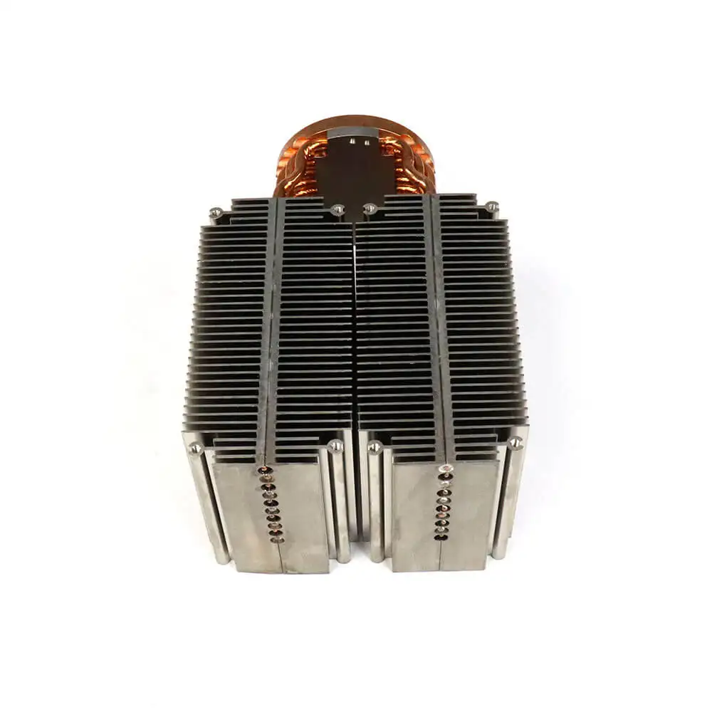 1200w Copper Heat Pipe With Aluminum Fin Radiator for Led Heat Sink ...