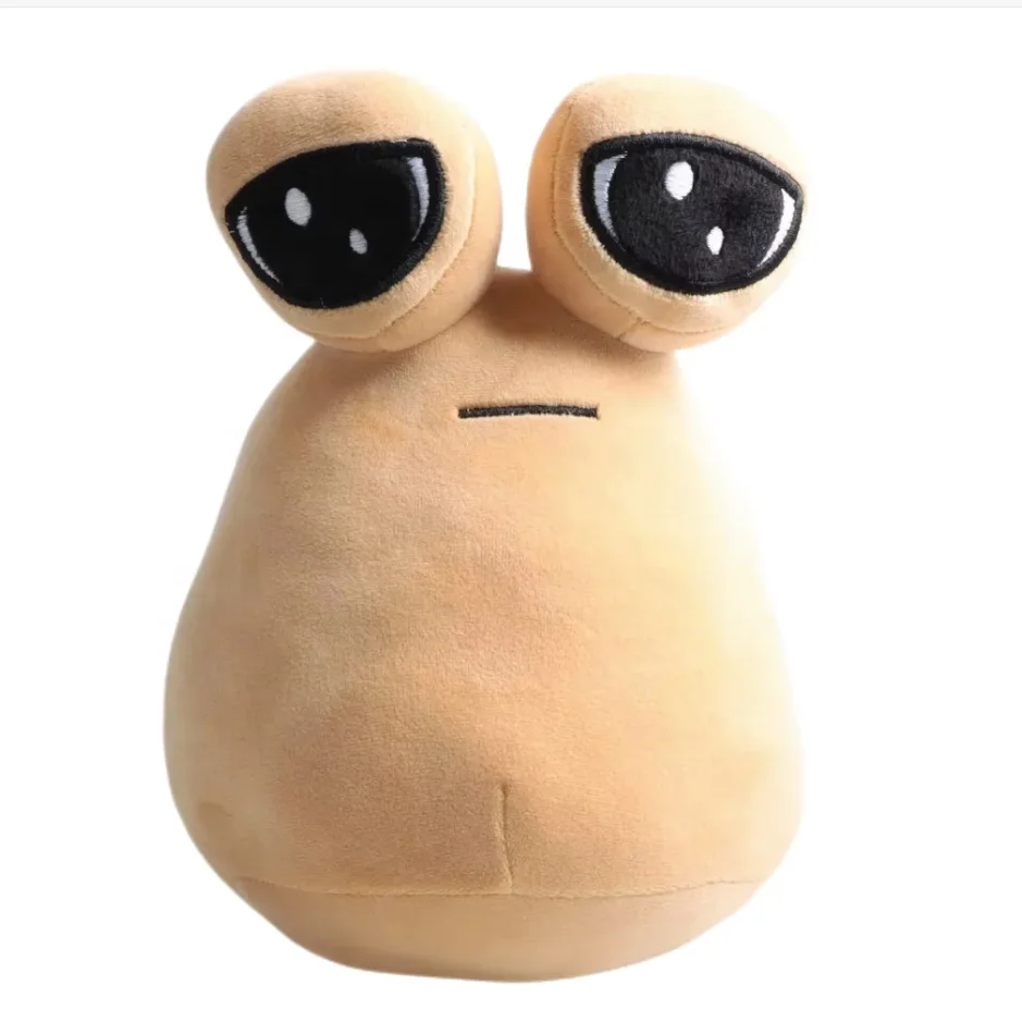 Alien Pou Plush Big Eye Alien Stuffed Animal Doll Kids Gift Pou Doll ...