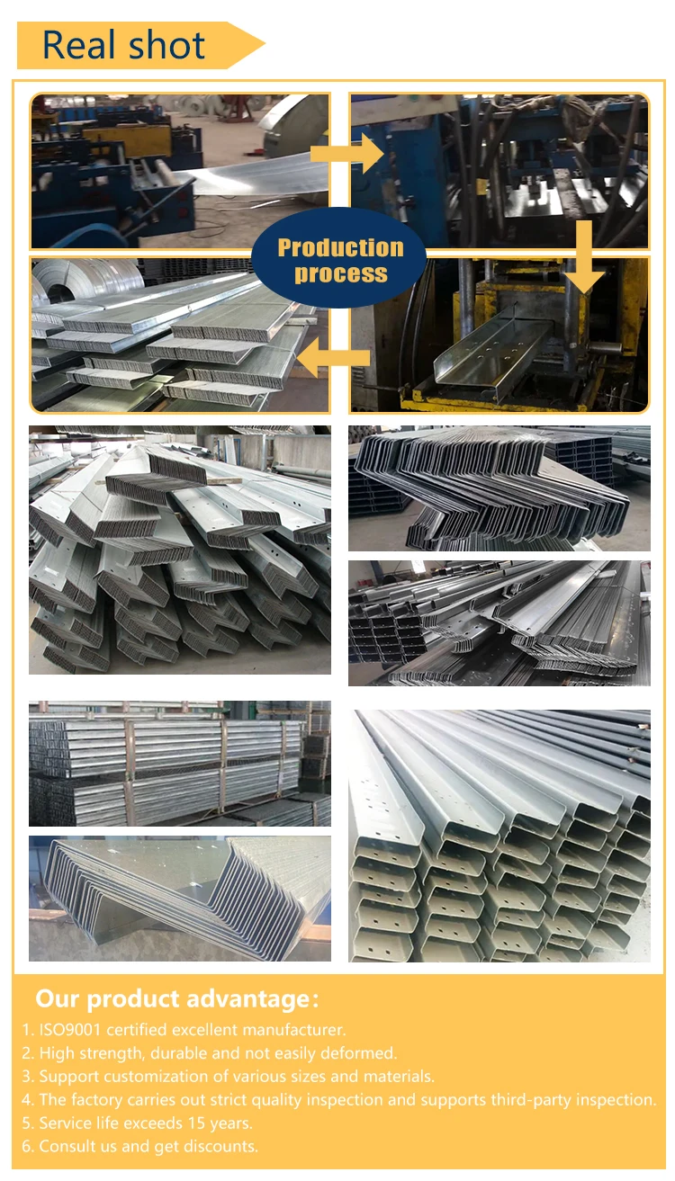 Galvanized Z Purlin Steel Profile Z Channel Steel Price Steel Z Shape ...