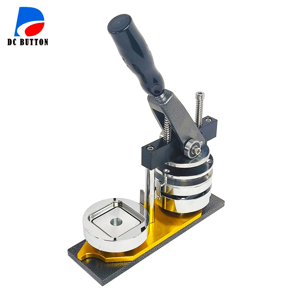 55mm Square Manual Button Badge Machine - DIY Badge Gift