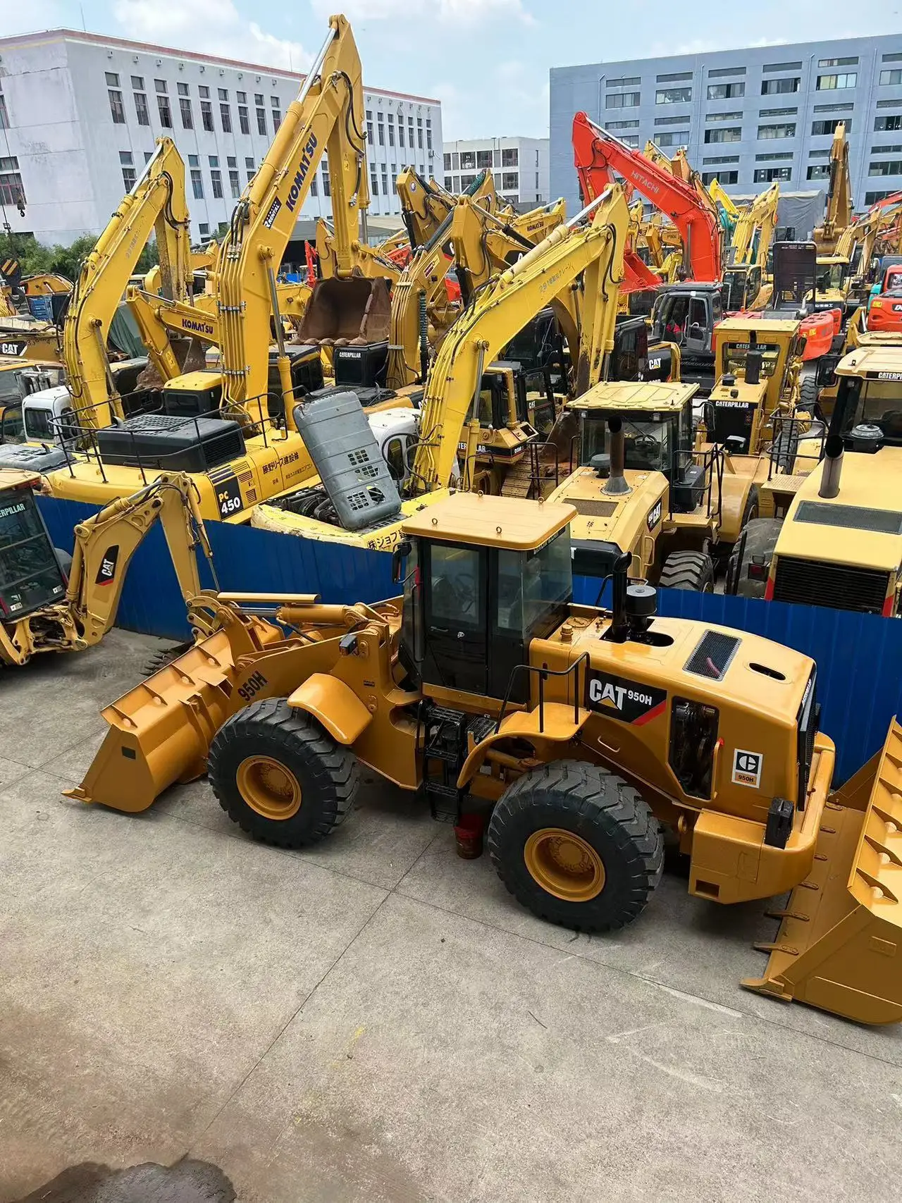 Good Condition Japanese Used Cat Wheel Loader Cat950 Manual Caterpillar ...