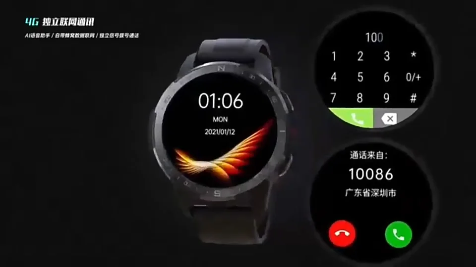 Dual Chip Z40 Smartwatch 4g Wifi Gps Dual Mode System Quick Shipping ...