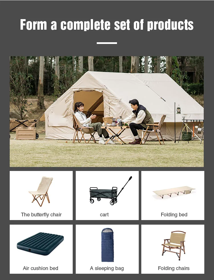 Custom Large Family Air Tents - Glamping Luxury Outdoor