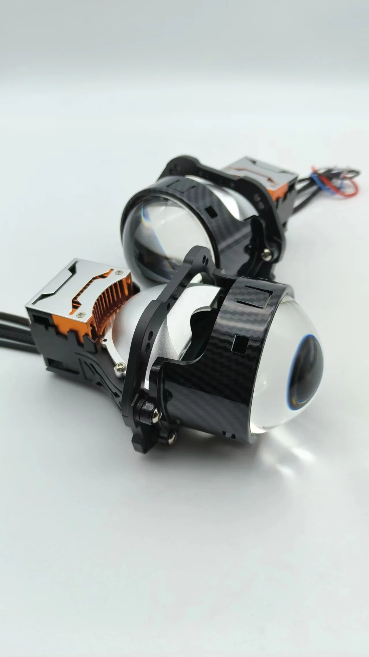 Hilowin NEW Collimator TIR Prism Lens 12V 60W 5800K Car Headlights Bi ...