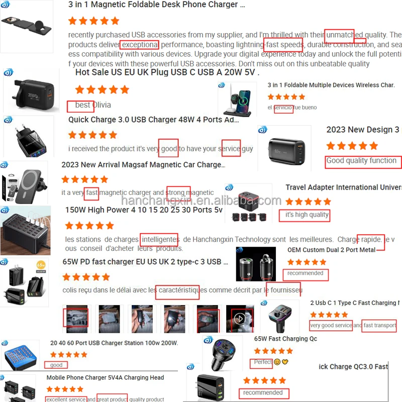 150W High Power USB Charger Hub - 10 to 30 Ports Fast Charging