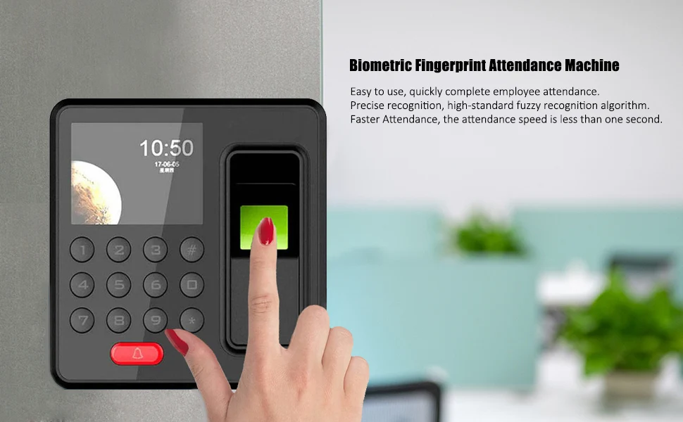 Biometric Fingerprint Scanner - Standalone Door Access Control
