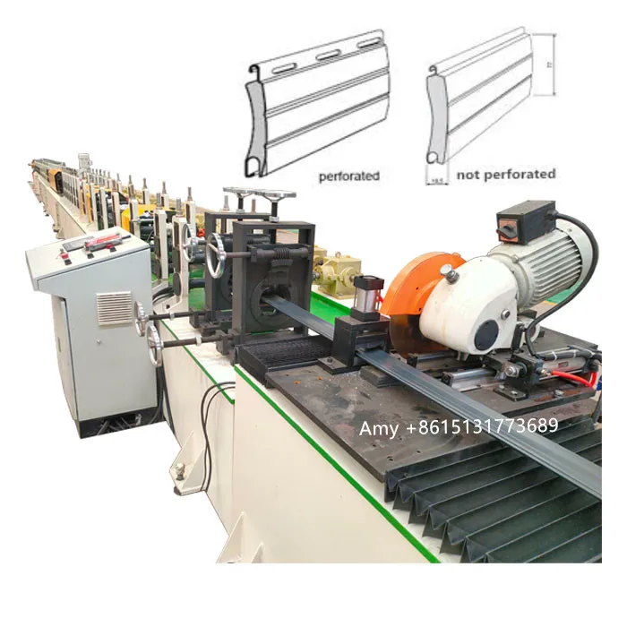 Morocco 45 43 Aluminum PU Roller Shutter Window Slat Machine