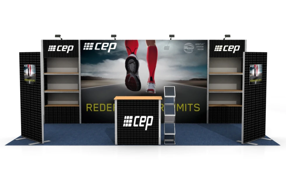 Modular Exhibition Booth Display Stand 3mx3m for Trade Show