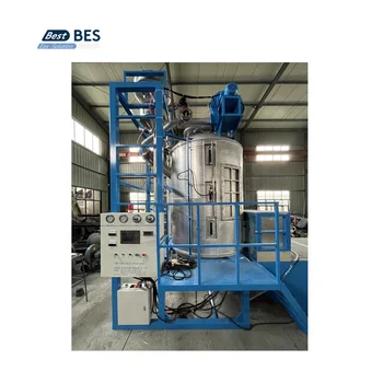 Auto Weighing And Feeding Small Eps Foam Styrofoam Expanded Polystyrene Foaming Machine Resin ...