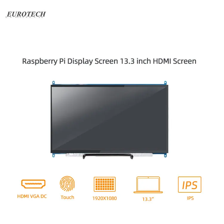Raspberry Pi Display Touch Screen 13.3 Inch Ips Display 1920x1080 Hdmi ...