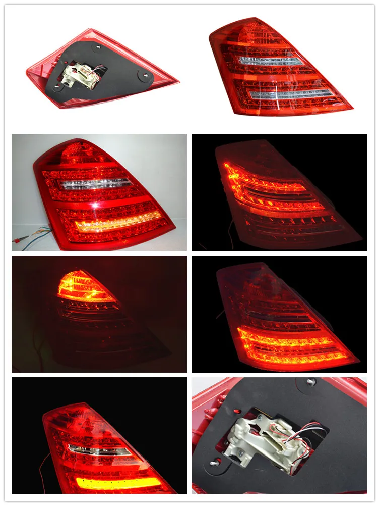 W221 2218200564 2218200664 W221 Led Car Tail Light Signal Lamp Lighting ...