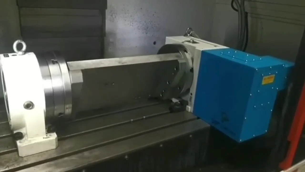 Rotary Table 4th Axis 170mm Cnc For High Precision Auto Parts And ...