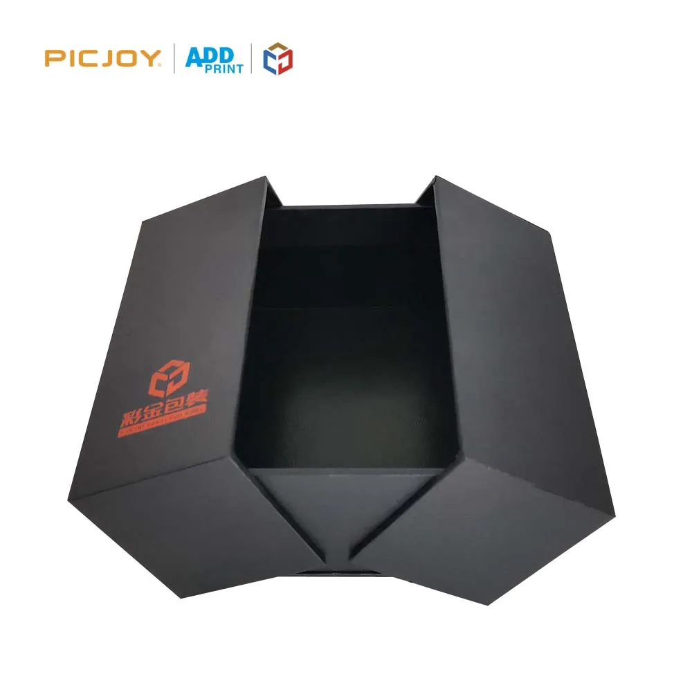 Custom Magnetic Flip-Top Book-Style Box with Partial UV Surface and EVA ...