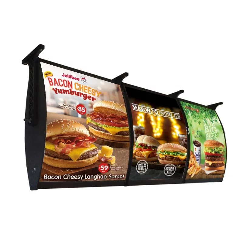 Double Side LED Menu Board Light Box - KFC Style