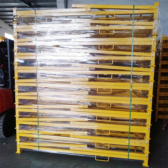 Stackable Collapsible Logistic Industry Steel Metal Shipping Motorcycle ...
