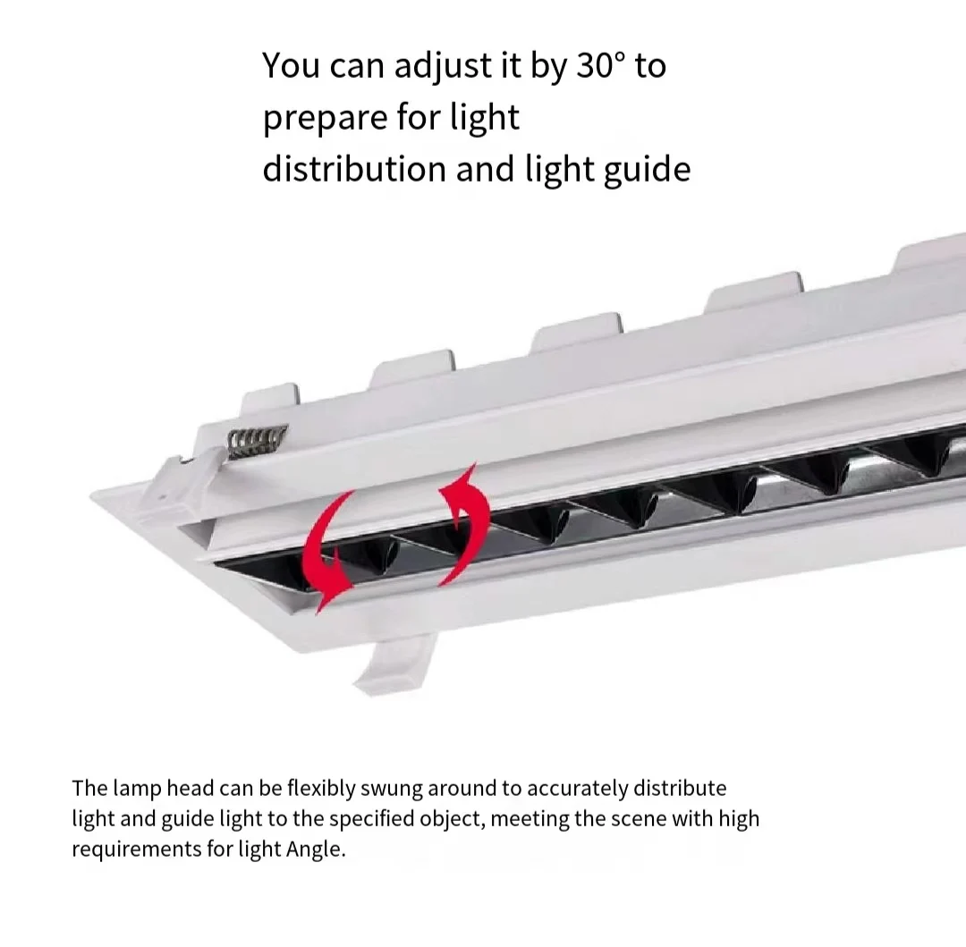 Ldsun Wall Washer Trimless Recessed Cob Spotlight Magnetic Track ...