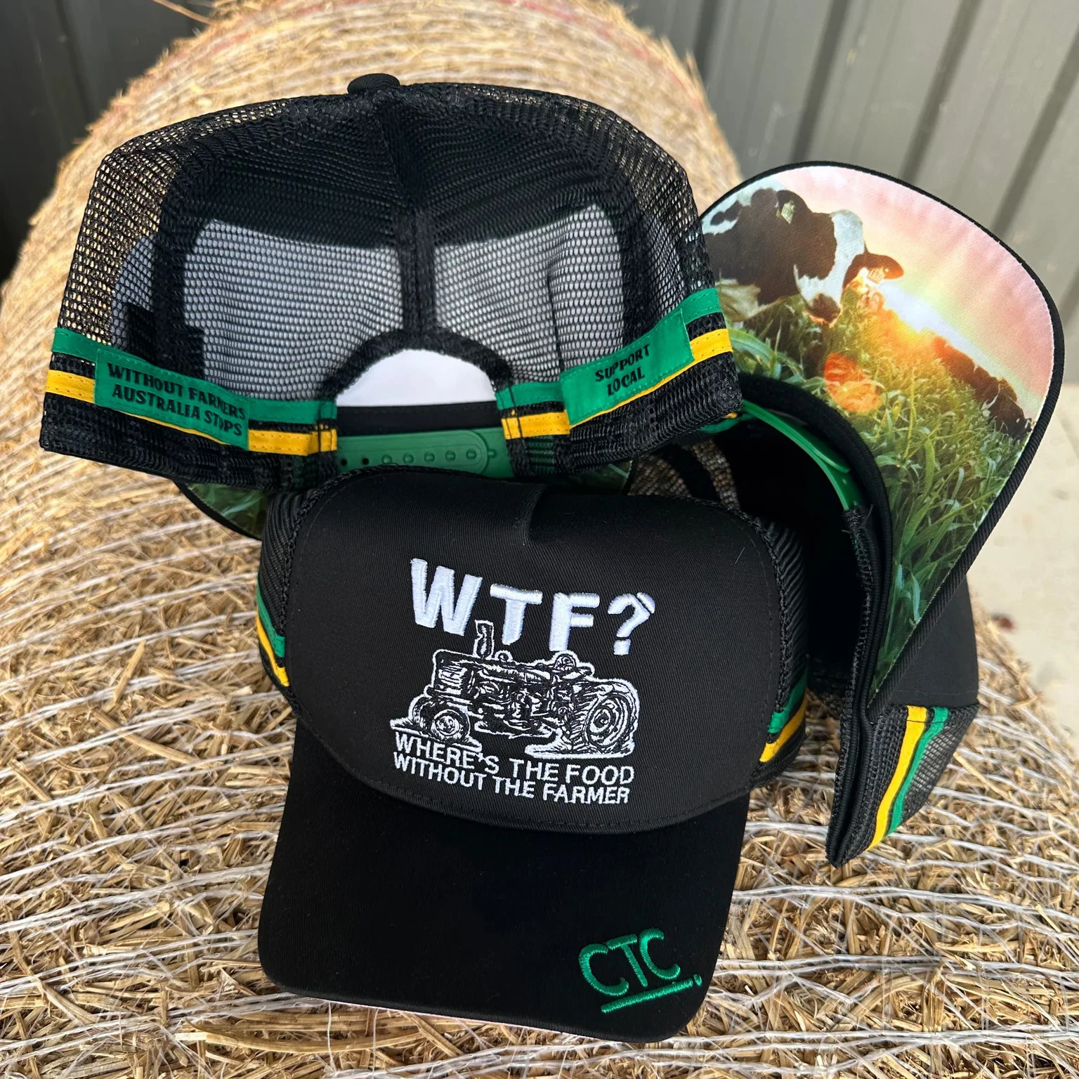 Design Your Own 5 Panel Australian Country Cap High Quality Custom ...