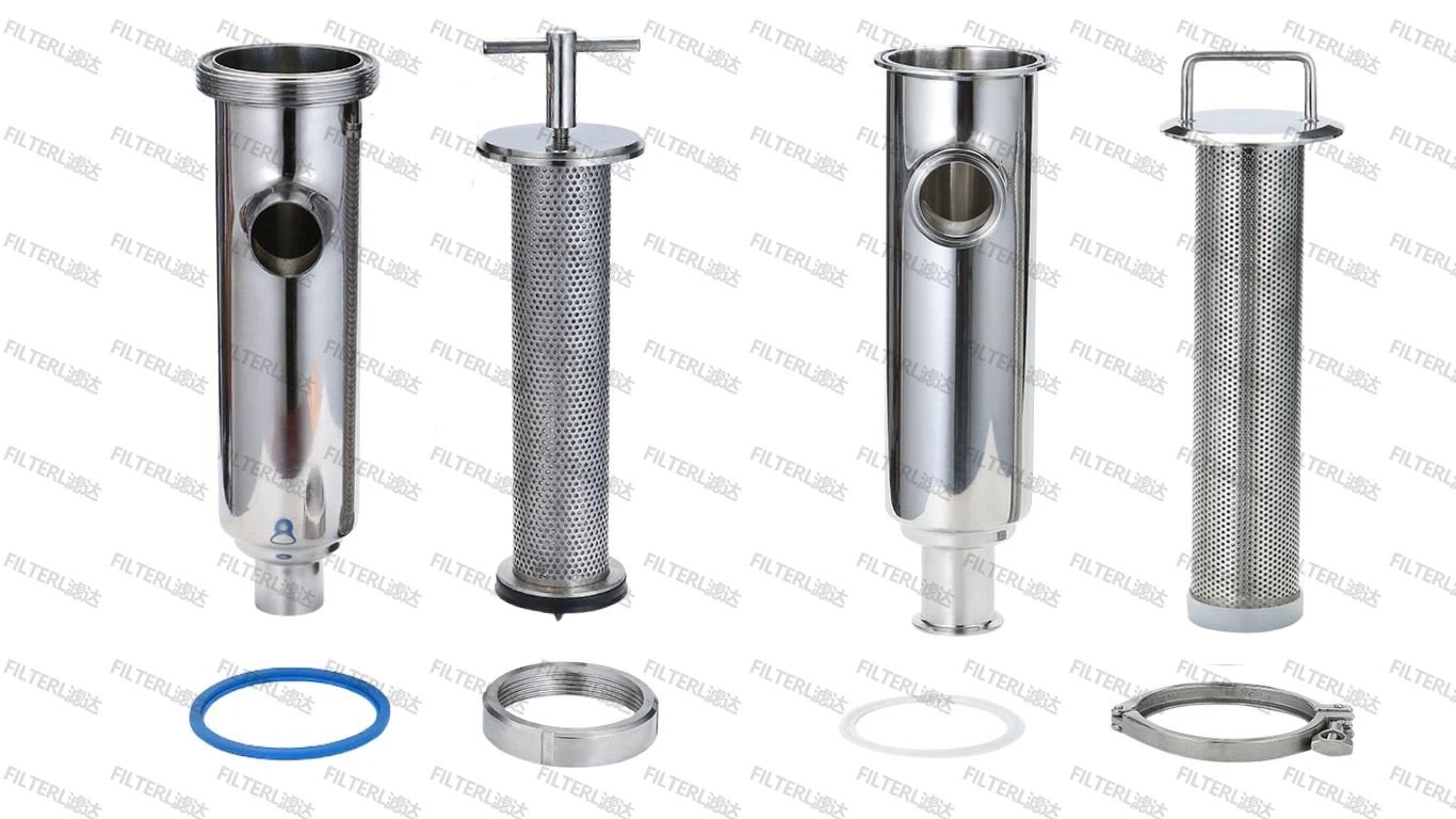 30-300 Meshes Screen Sanitary Beer Ss304 Stainless Steel Thread Male 1. ...