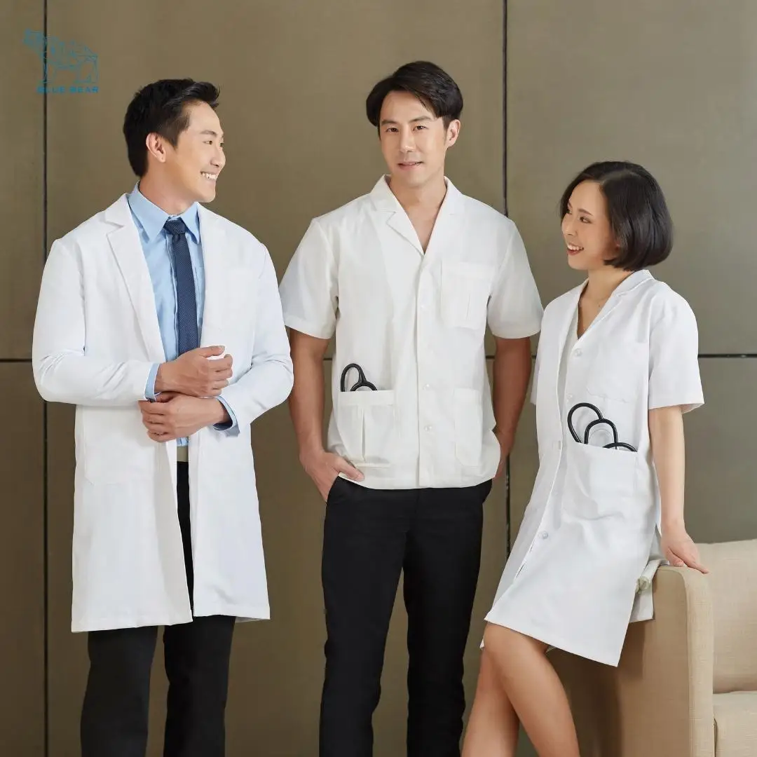 High Food Factory Production Uniform Work Wear Safety White Color ...