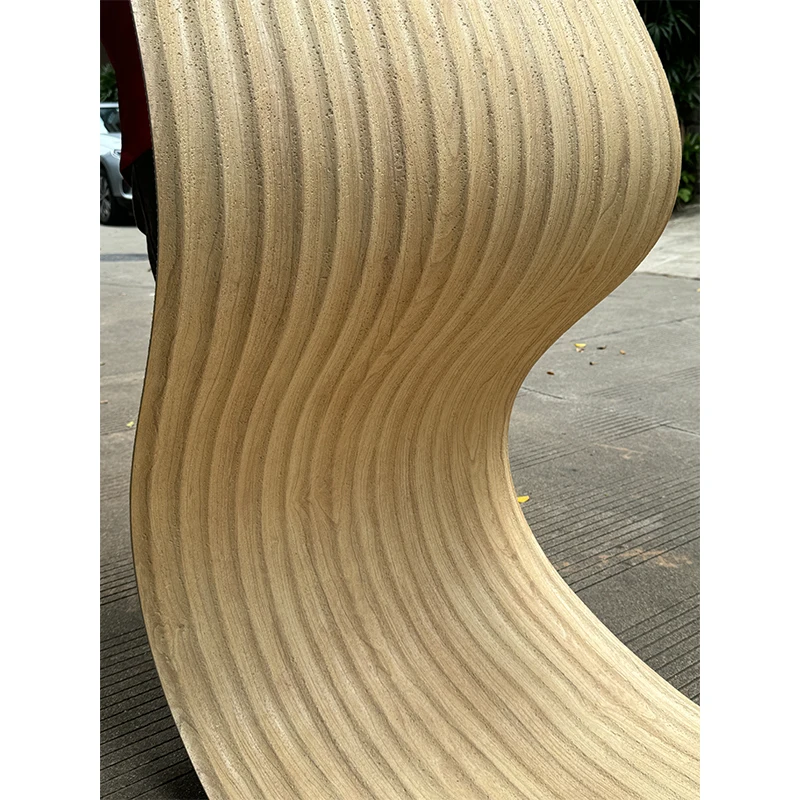 MCM 2024 Flexible Wood Wall Panel with Ripple Texture - 3000*1200 MM ...