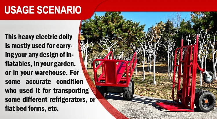 Trade Peak Heavy Duty Dollies - Ideal for Inflatable Industry