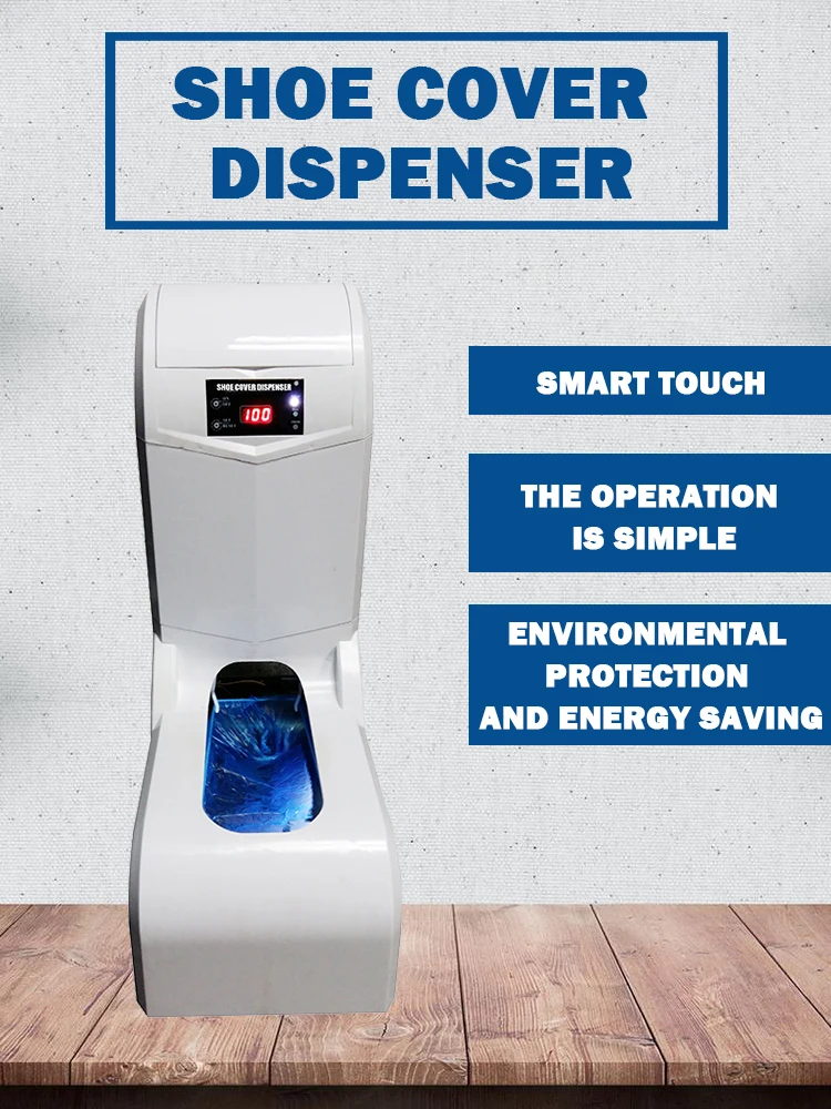 Hospital Cleanroom Disposable Shoe Cover Dispenser - Buy Automatic ...