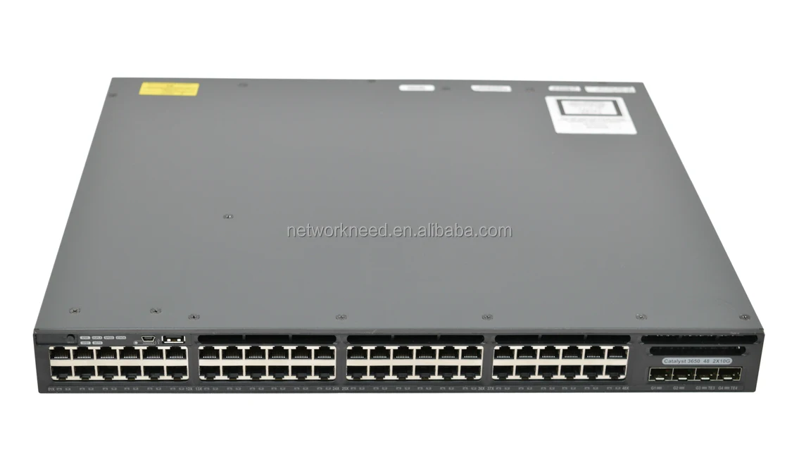 Brand New CSC Switch 3650 48 Port Data Switch 2x10G Uplink IP Base ...