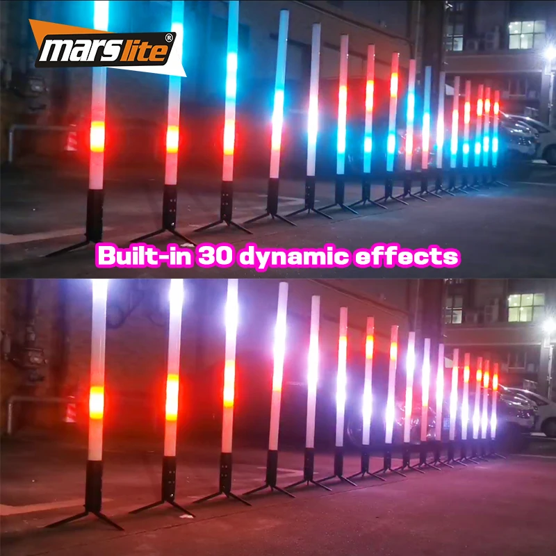 360 Degree Titan Tube Dmx Rgb Led Tube Pixel Wireless Battery Ir ...