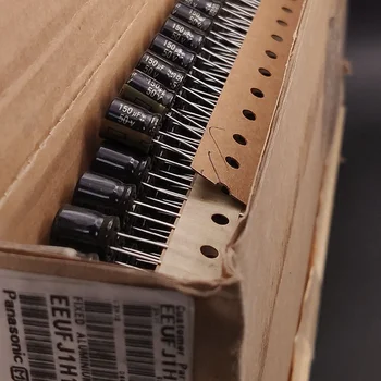 Japan Aluminum Electrolytic Capacitor Fj 10x12.5mm 50v 150uf 105 ...