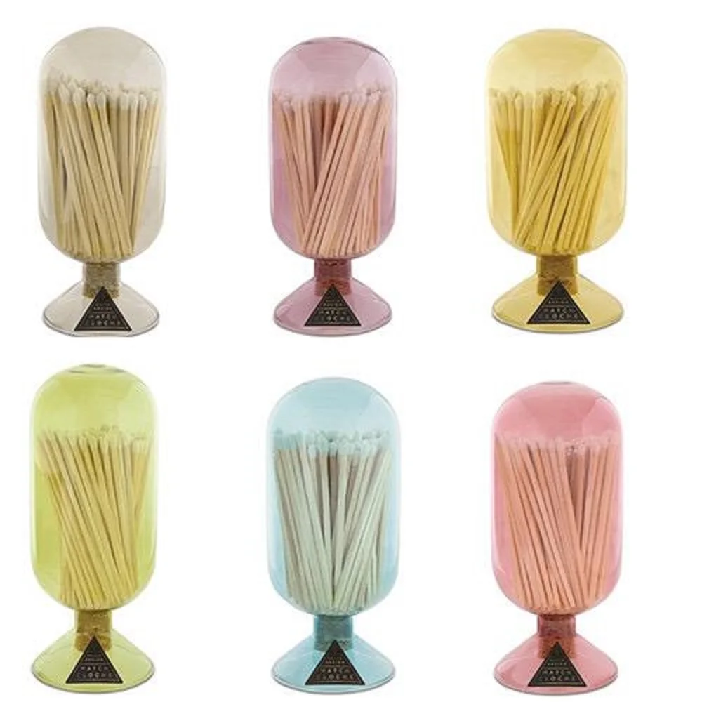 Custom Safety Small Long Colorful Colored Wooden Sticks Candle Matches ...