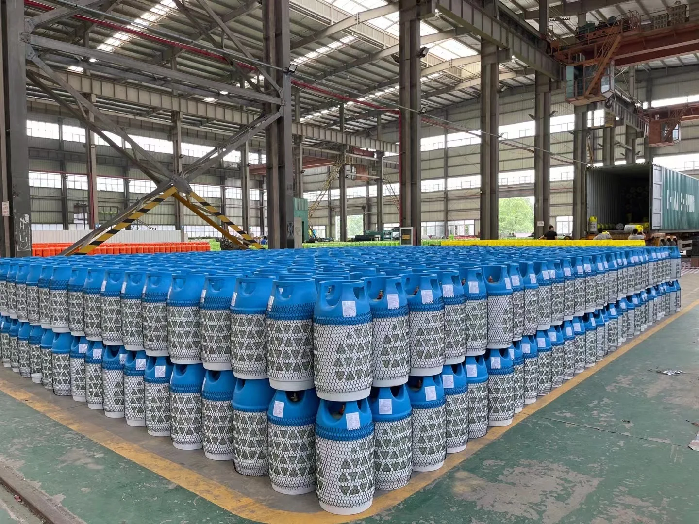 Zhangshan Recyclable Glass Fiber Plastic Lpg Gas Cylinders Propane Gas ...