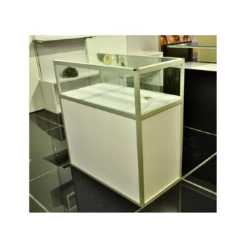 Modern Aluminium Frame Small Exhibition Reception Folding Table - Buy ...