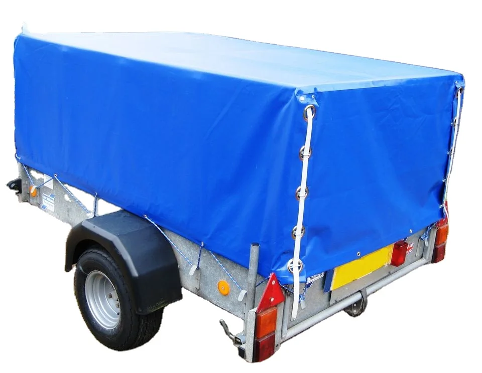 Waterproof Open Trailer Cover For Utility Trailer Covers Pvc Tarpaulin ...